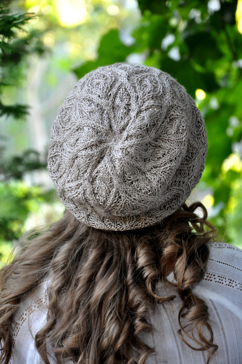 Fanciful Flower Hat Kit | Pattern + Yarn - Luna Grey Fiber Arts