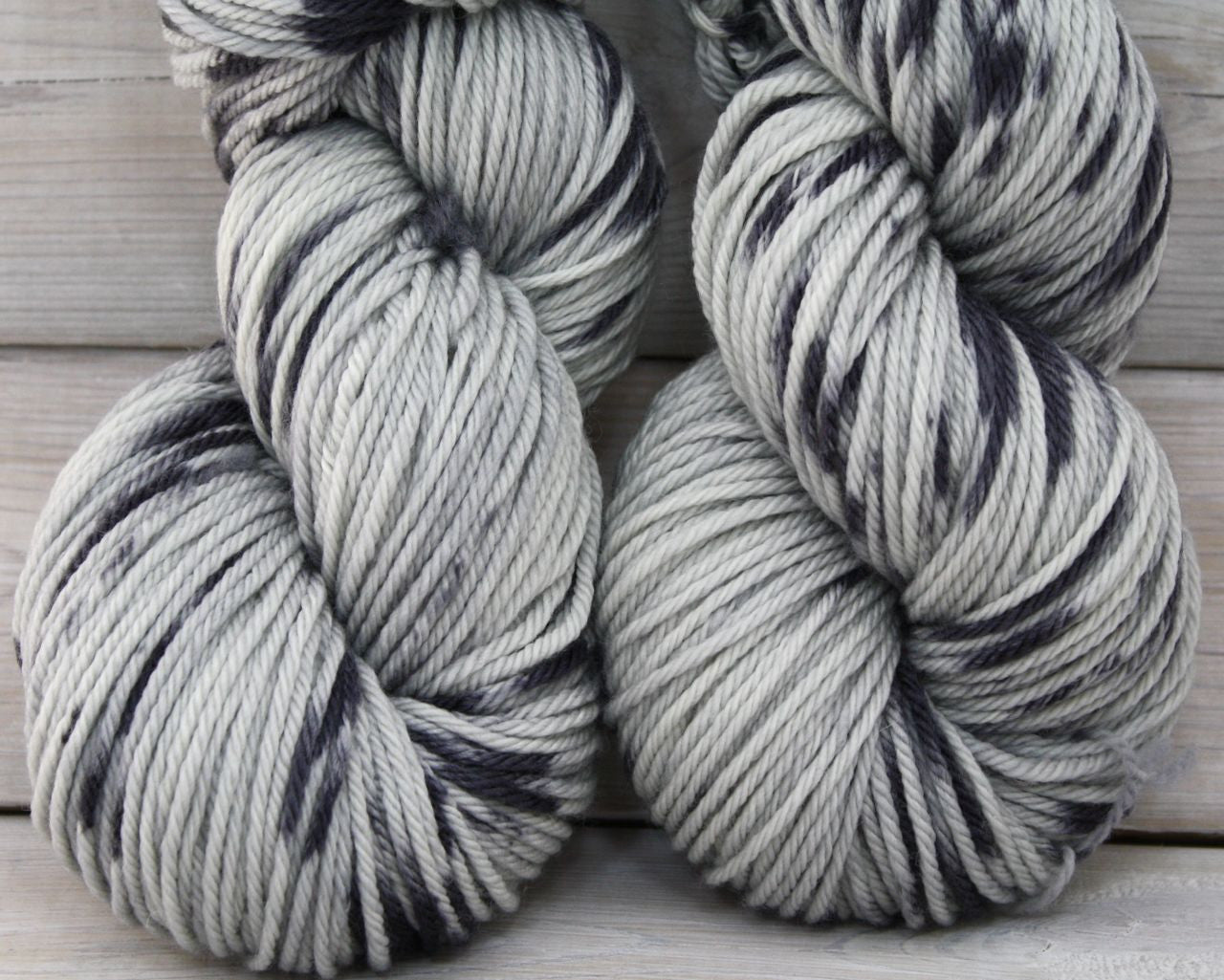 Supernova Yarn | Colorway: Snow Camo - Luna Grey Fiber Arts