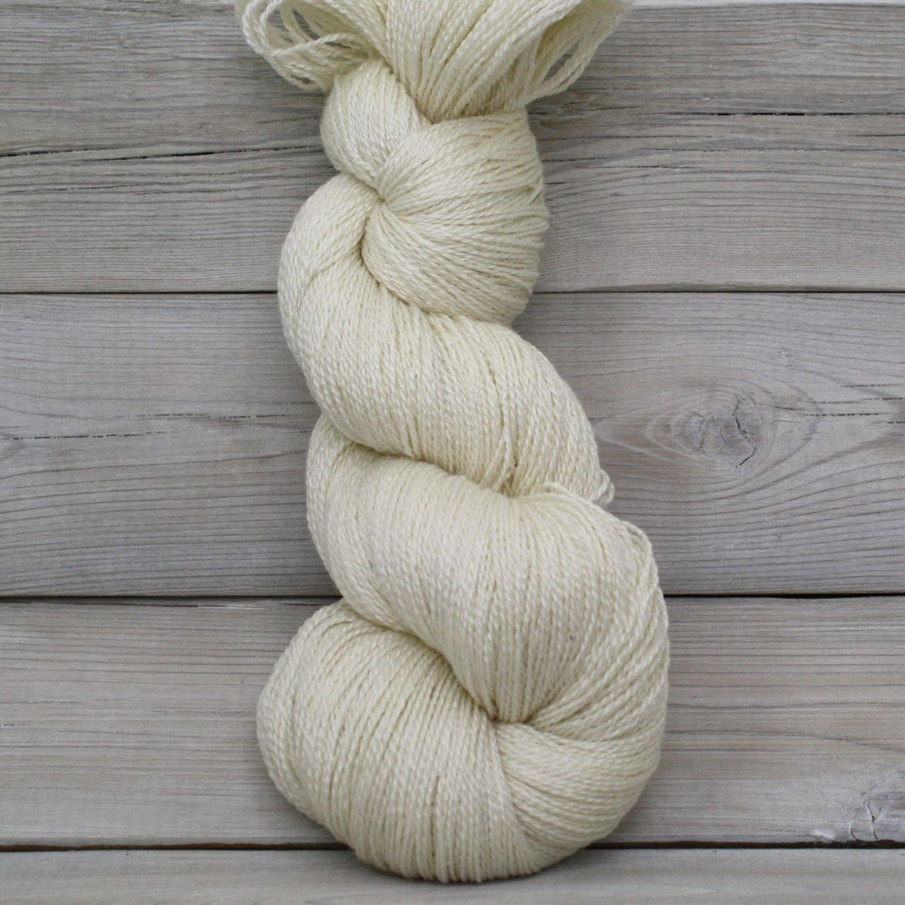 Undyed Yarn - Luna Grey Fiber Arts