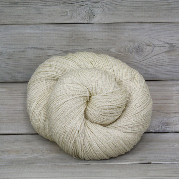 Undyed Yarn - Luna Grey Fiber Arts